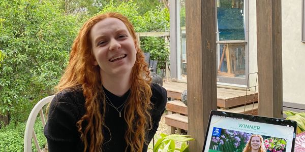 Virtual tour and student Ruby Craven win at Green Gown Awards